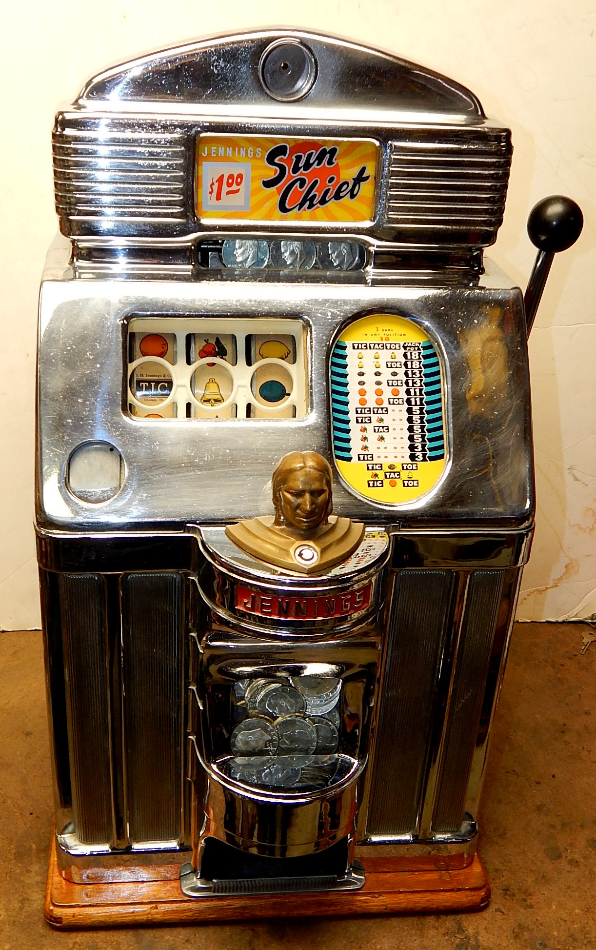 Antique Slot Machines For Sale, Used Coin Operated Antique Slot Machine ...